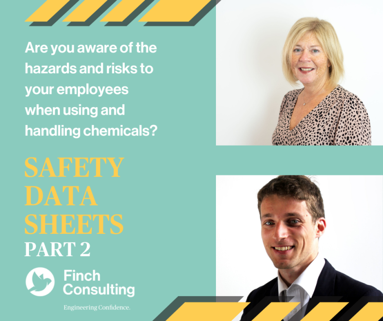 What Are Safety Data Sheets Part Two Finch Consulting